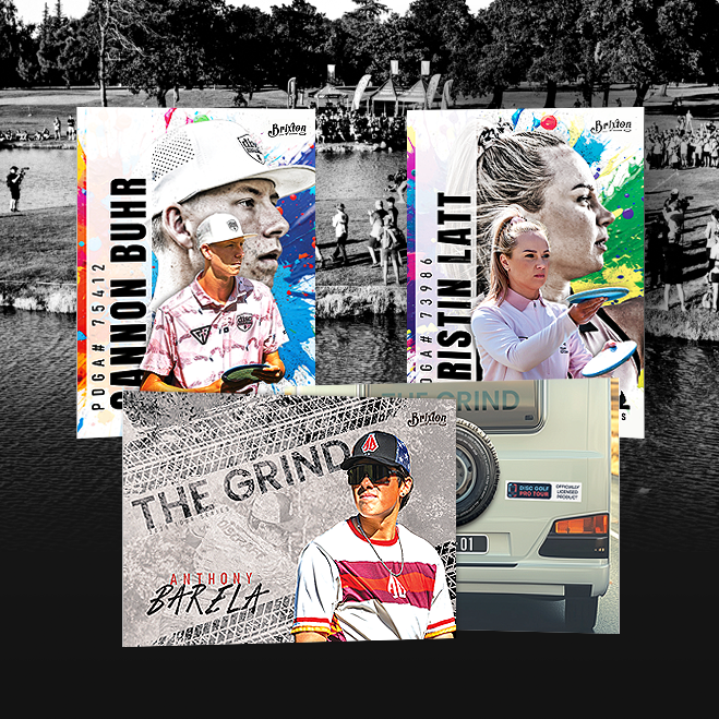 Brixton Disc Golf Trading Cards - 2025 TOUR – Armory Disc Golf Shop